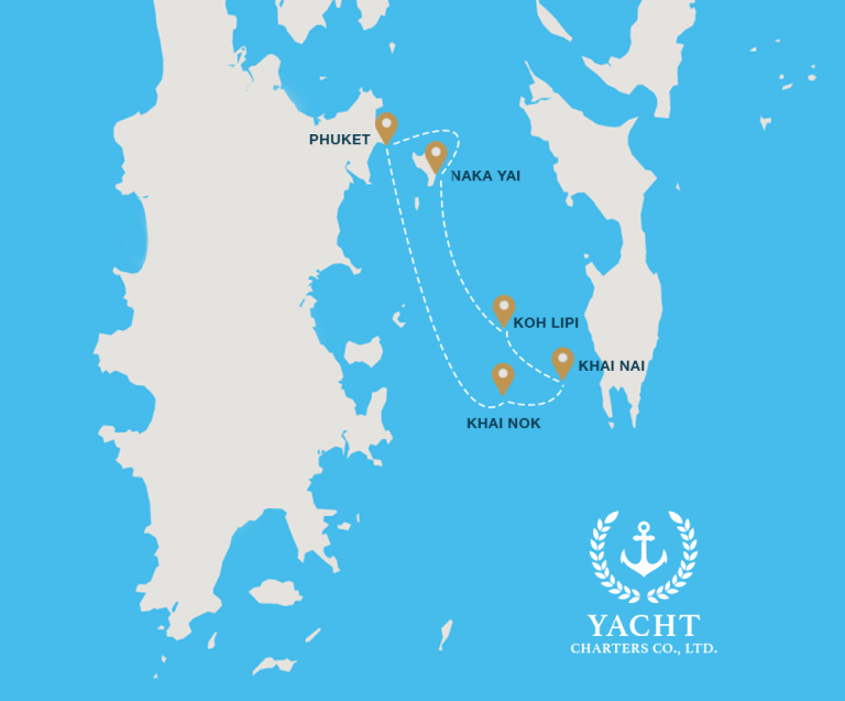 Khai Island Tour | Khai Nok | Luxury Yacht Charter in Phuket